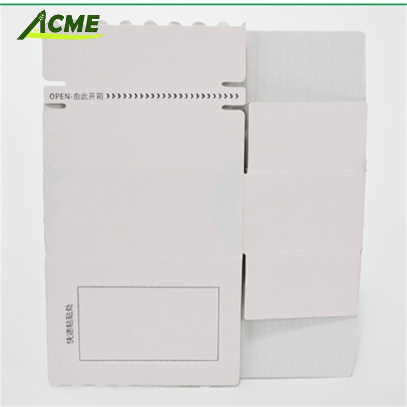 Zipper Carton White Box